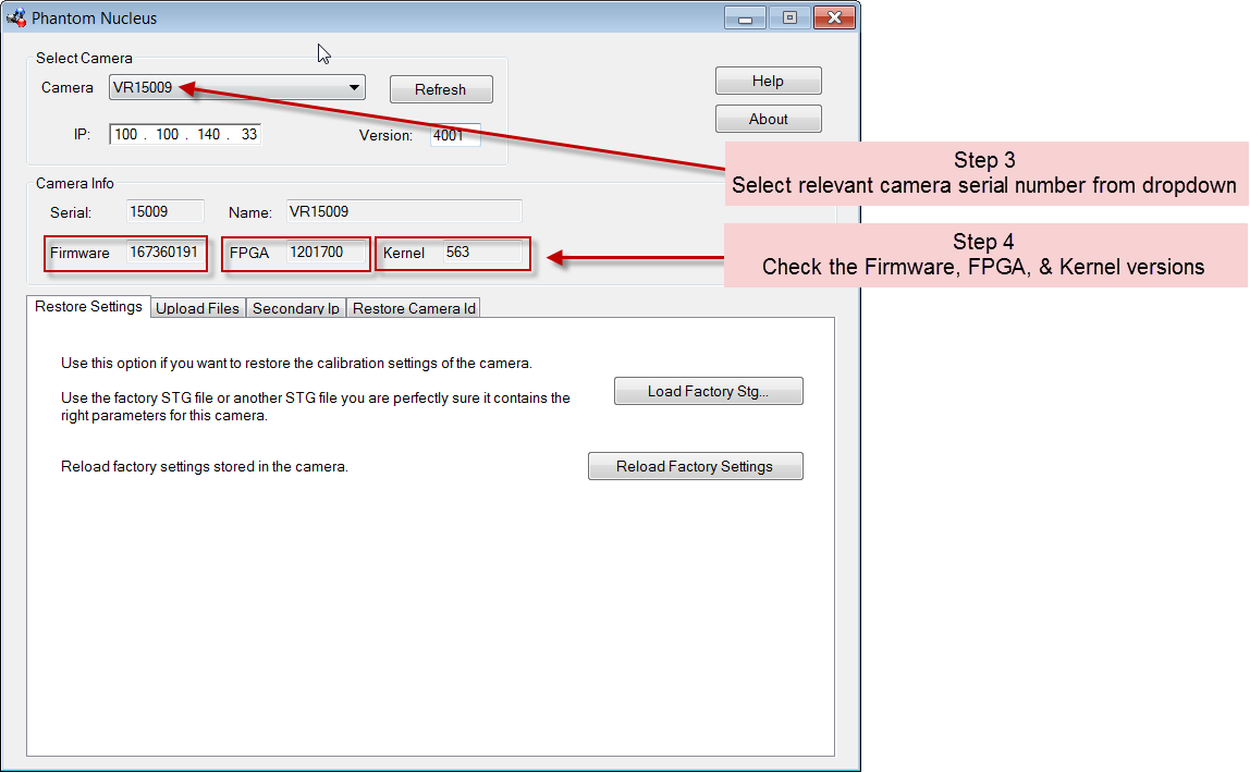 How To: Check the device's firmware version