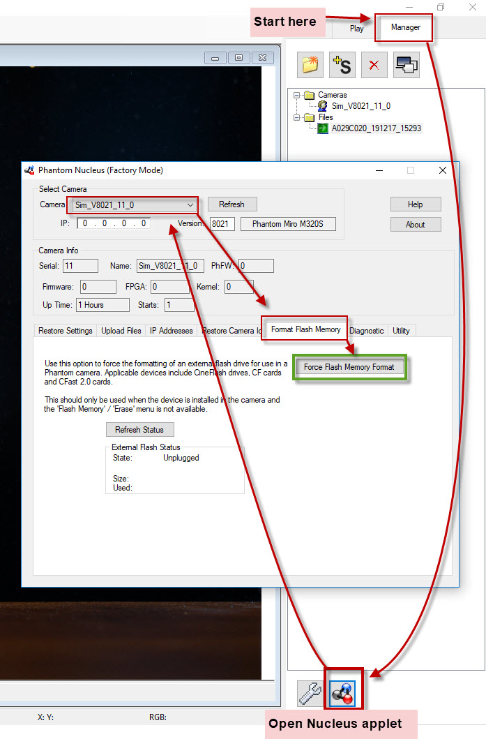 How To: Format a CineFlash drive